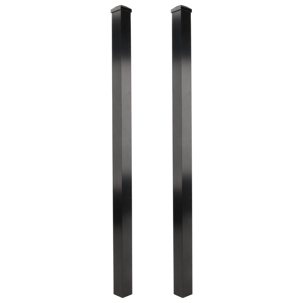 Gate Opener Photo Eye Mounting Post Pair - In-Ground Aluminum Post ...