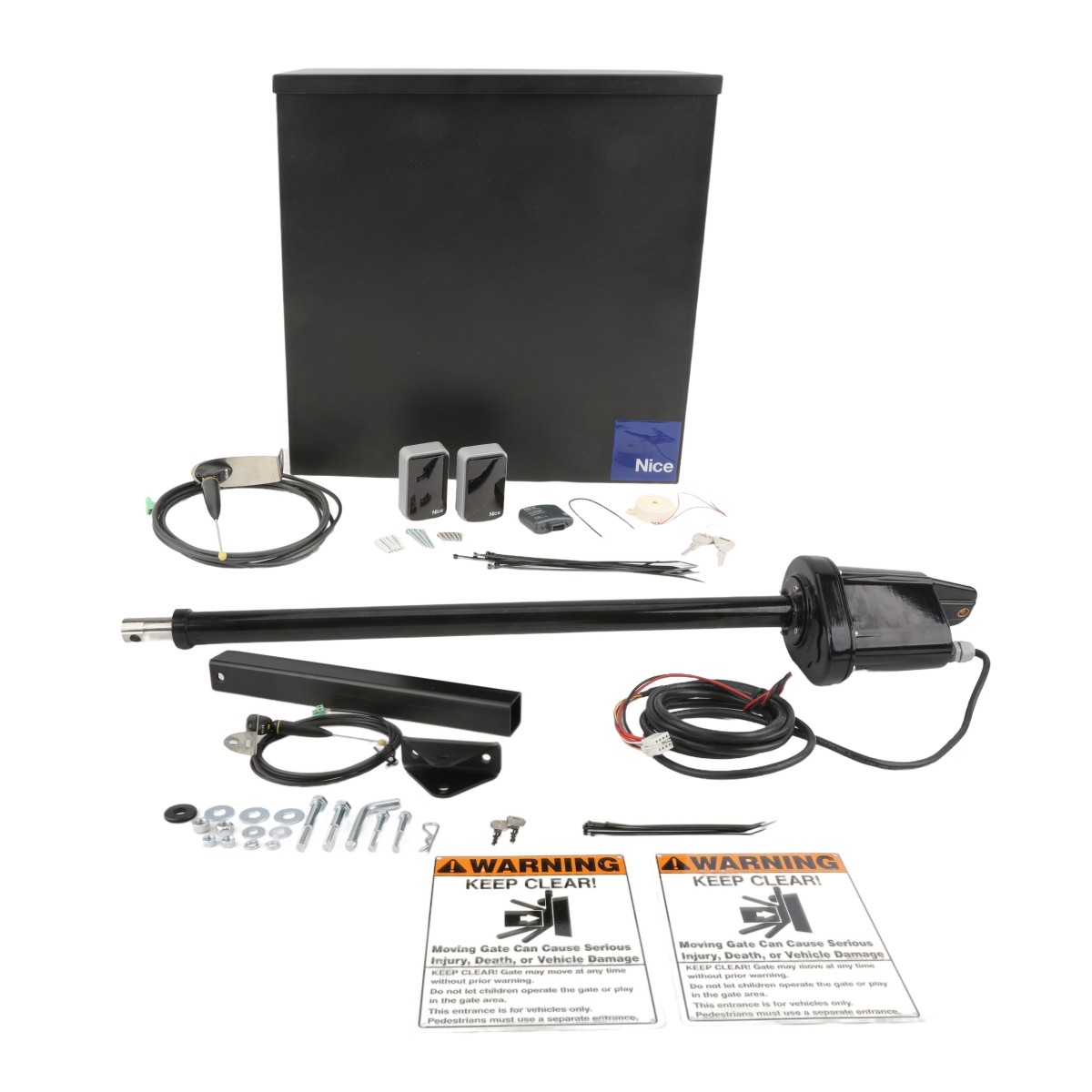 Nice Apollo 1550 Smart ETL-1k Swing Gate Operator (Up to 16 ft and 600 ...