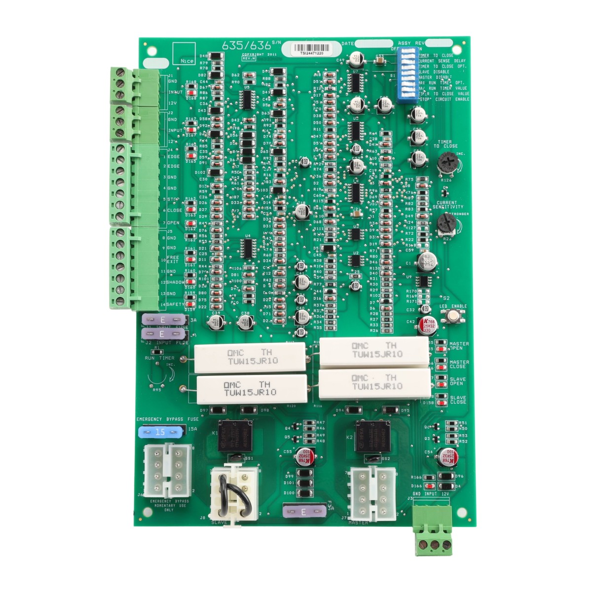 Nice Apollo 636 Control Board for Apollo 1600 and Apollo 1500 Gate ...