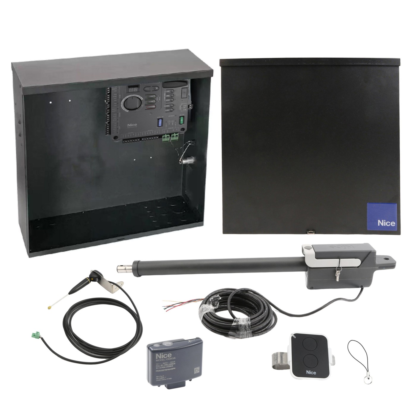 Nice Apollo Titan 912L Actuator Swing Gate Opener Complete Package with ...