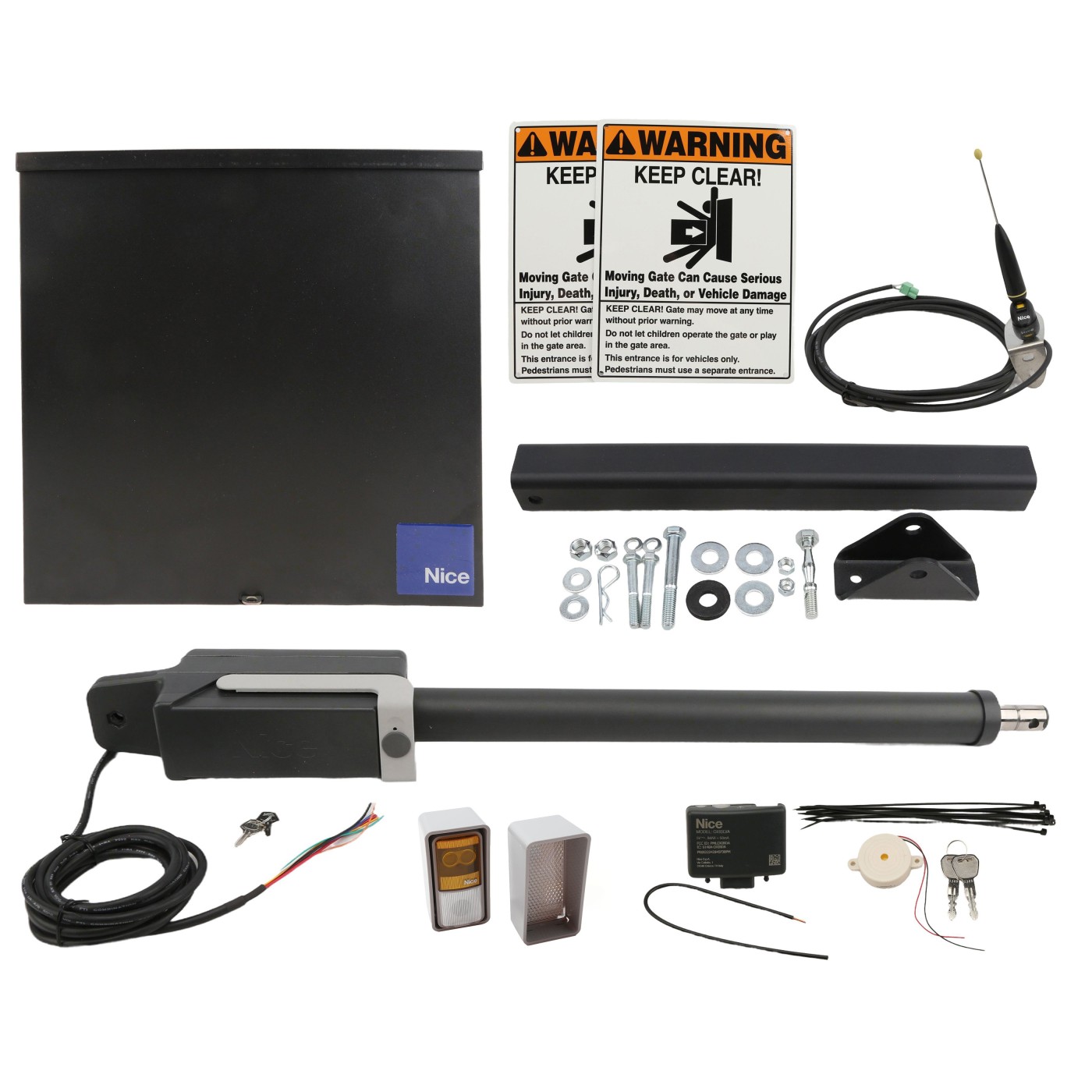 Nice Apollo TITAN 12L1 Swing Gate Opener w/ 1050 Control Board - Swing ...