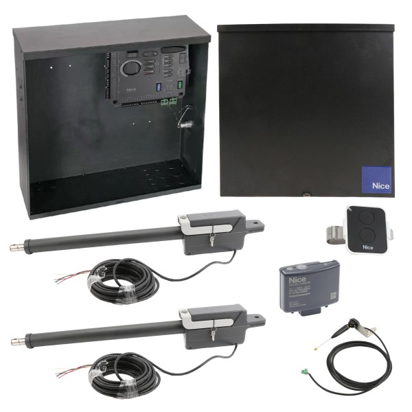 Nice Apollo Titan 310 Dual Arm Swing Gate Opener Complete Package with ...