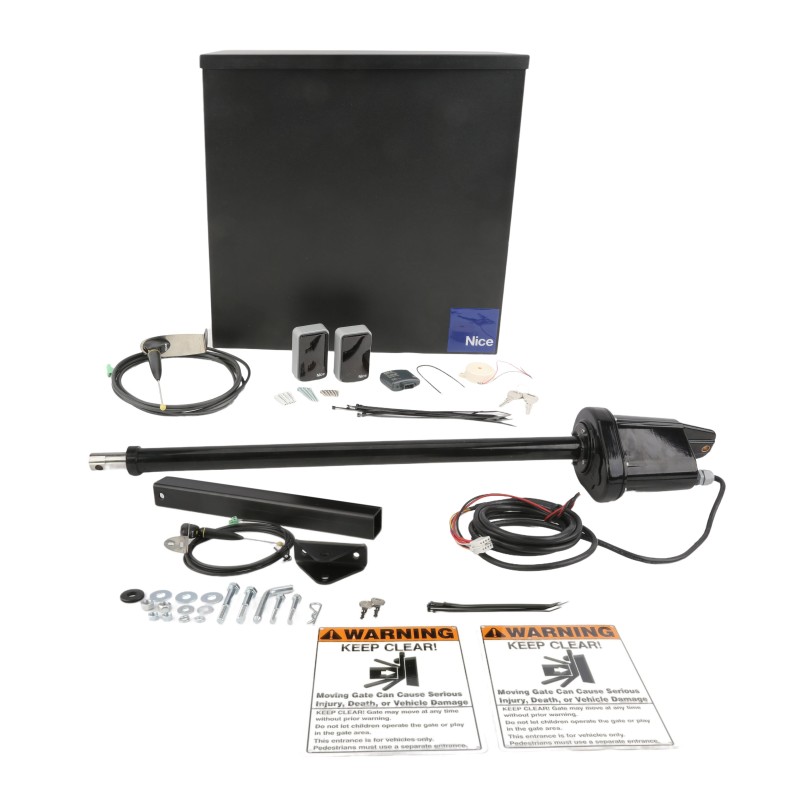 Nice Apollo 1550 Smart ETL-1k Swing Gate Operator (Up to 16 ft and 600 ...