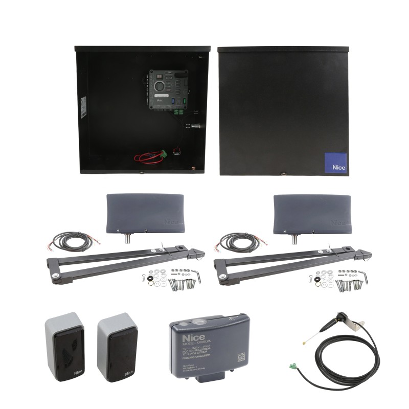 Nice Apollo Vanguard 3600 Customizable Dual Swing Gate Opener Package ...