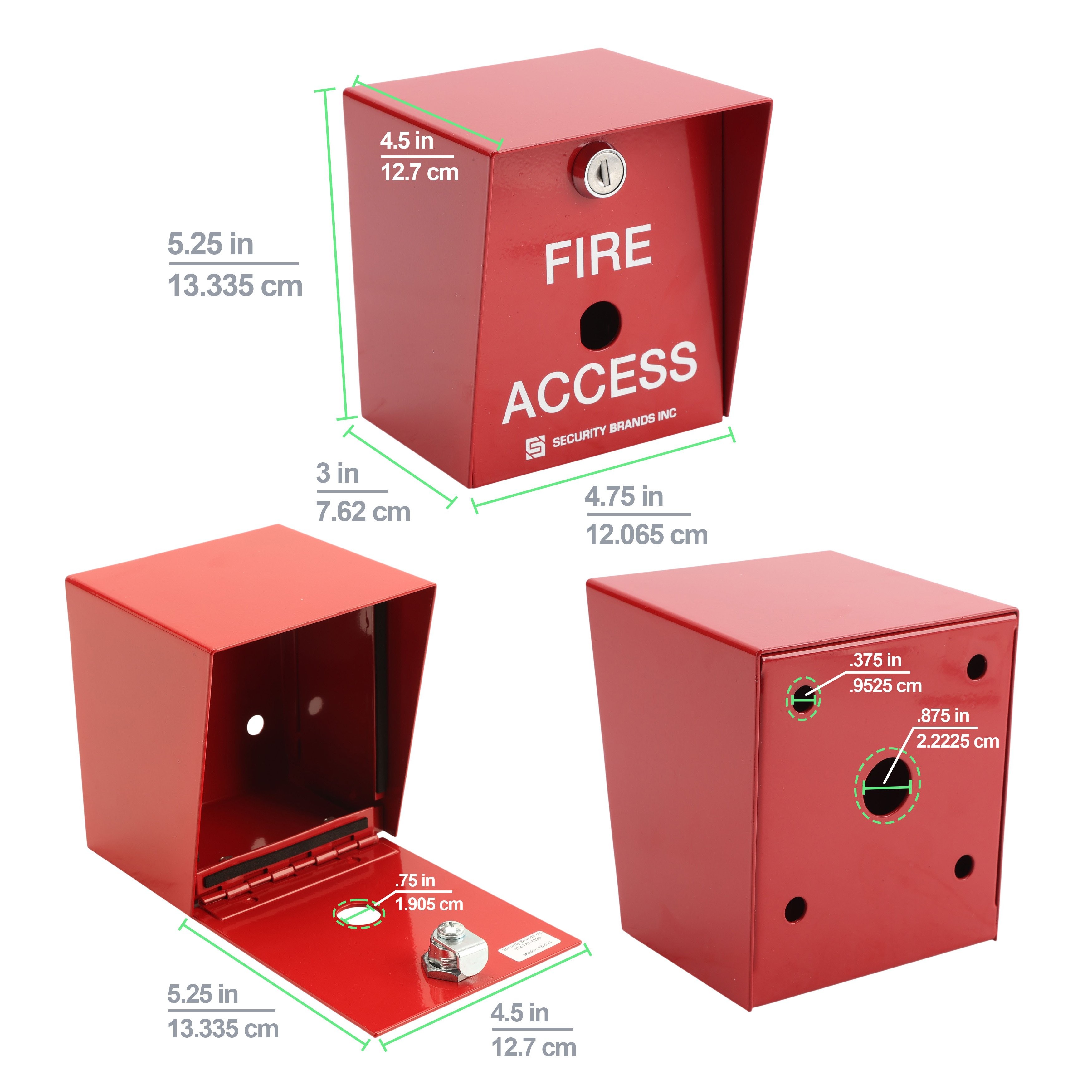 Nice Apollo 900 KNOX Fire Department Access Box for Knoxlock | Apollo ...