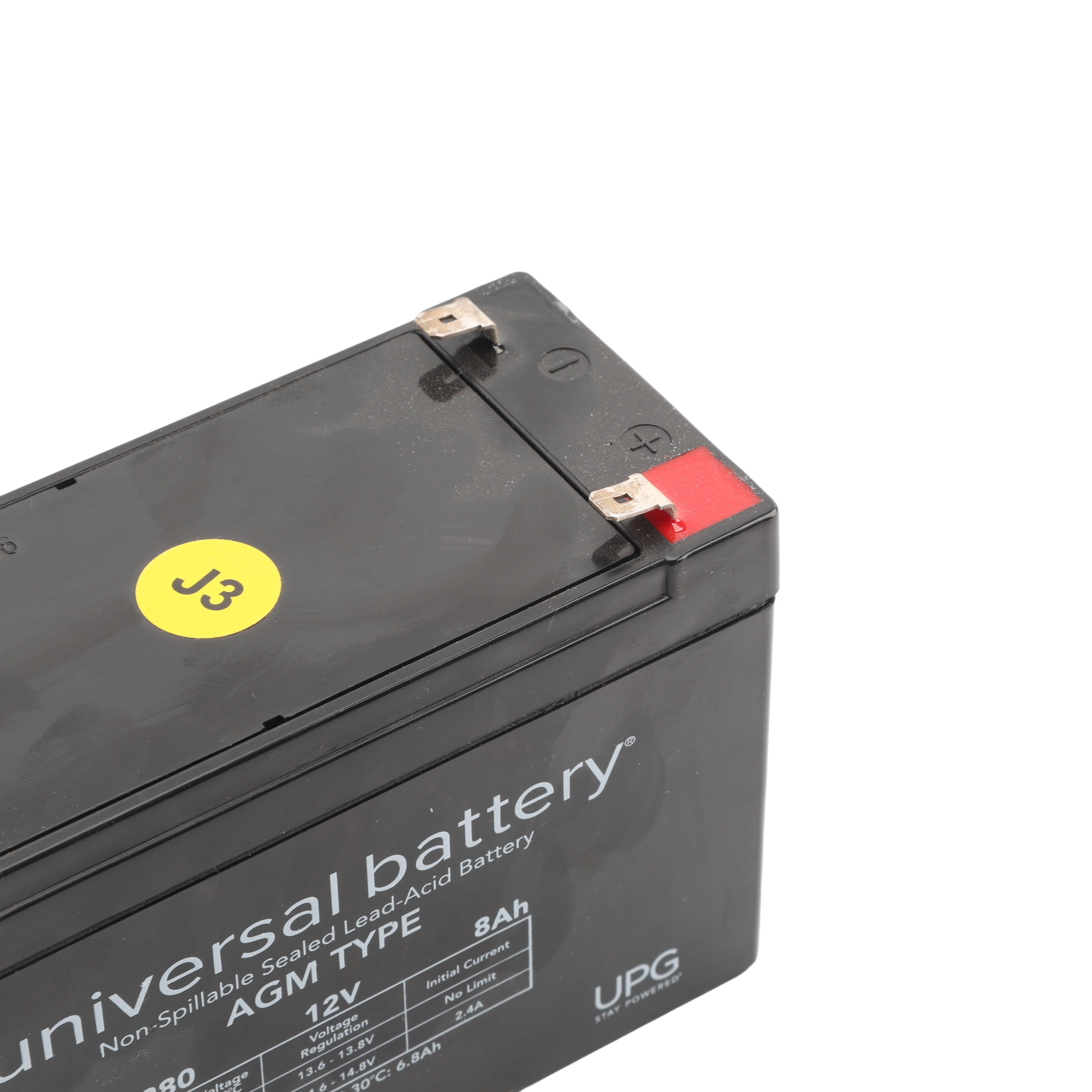 Hysecurity 8AH Gate Opener Battery AGM, 12V | Apollo Gate Openers