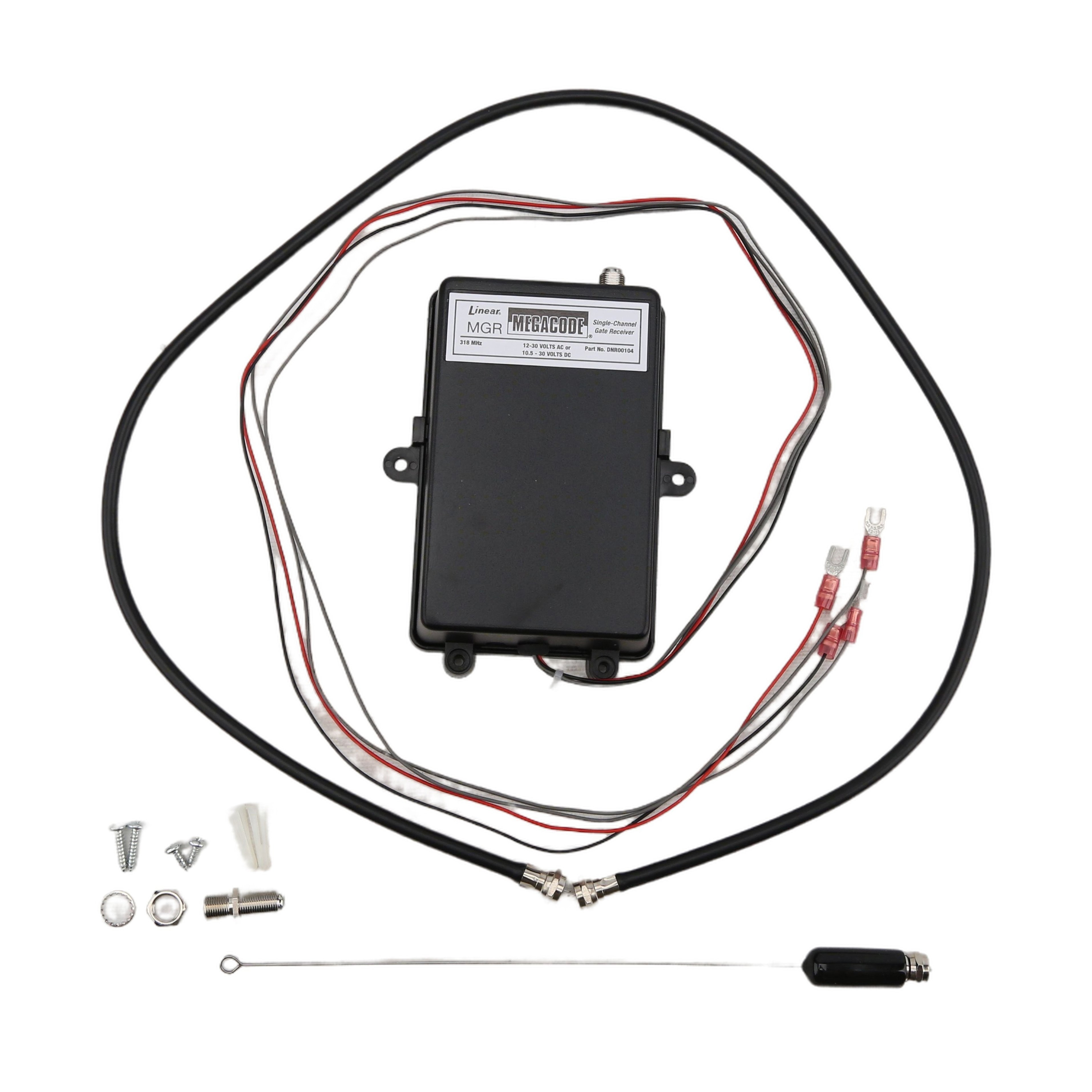 Nice Apollo MGR DNR00104 1 Channel Megacode Gate Receiver (12V) (318 ...