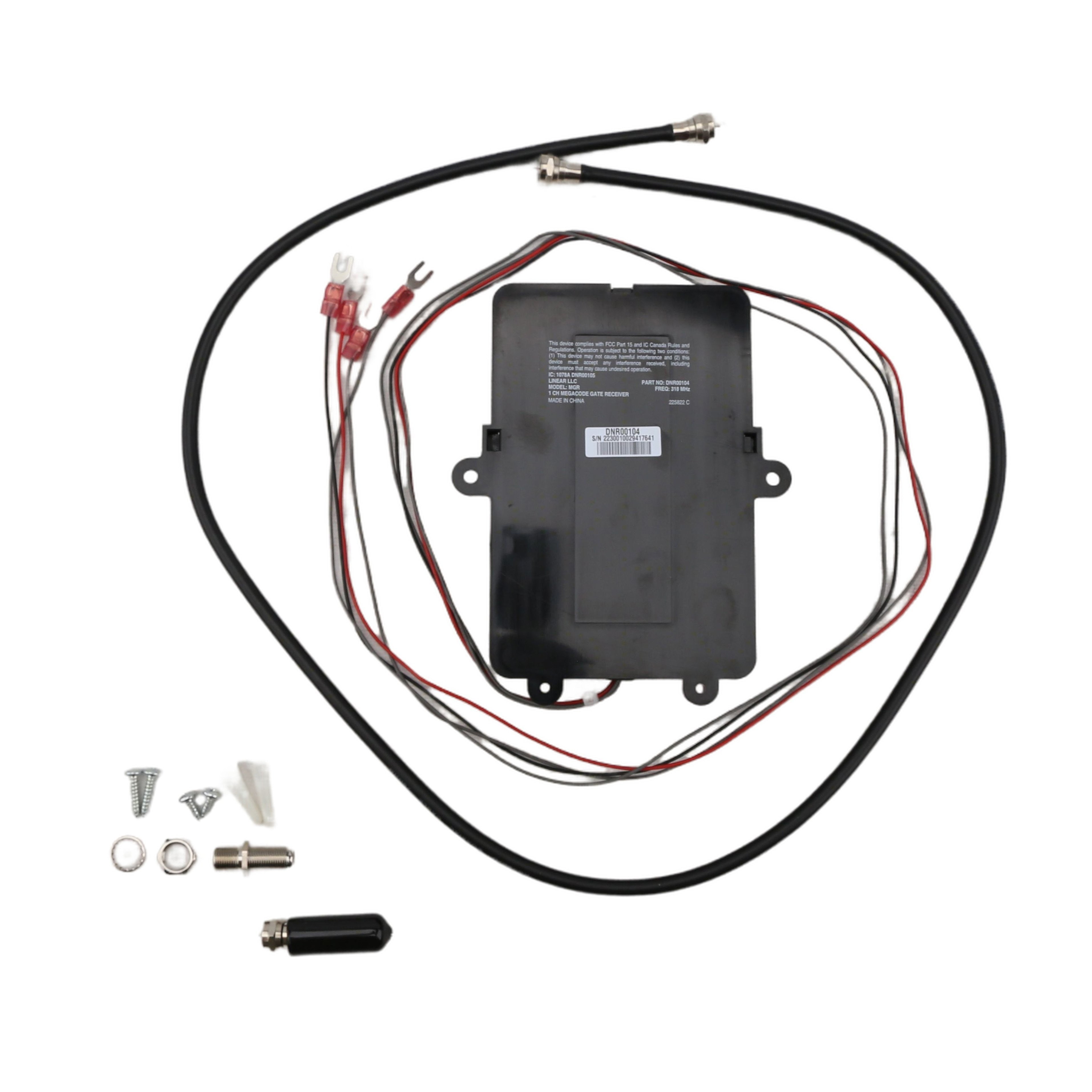 Nice Apollo MGR DNR00104 1 Channel Megacode Gate Receiver (12V) (318 ...