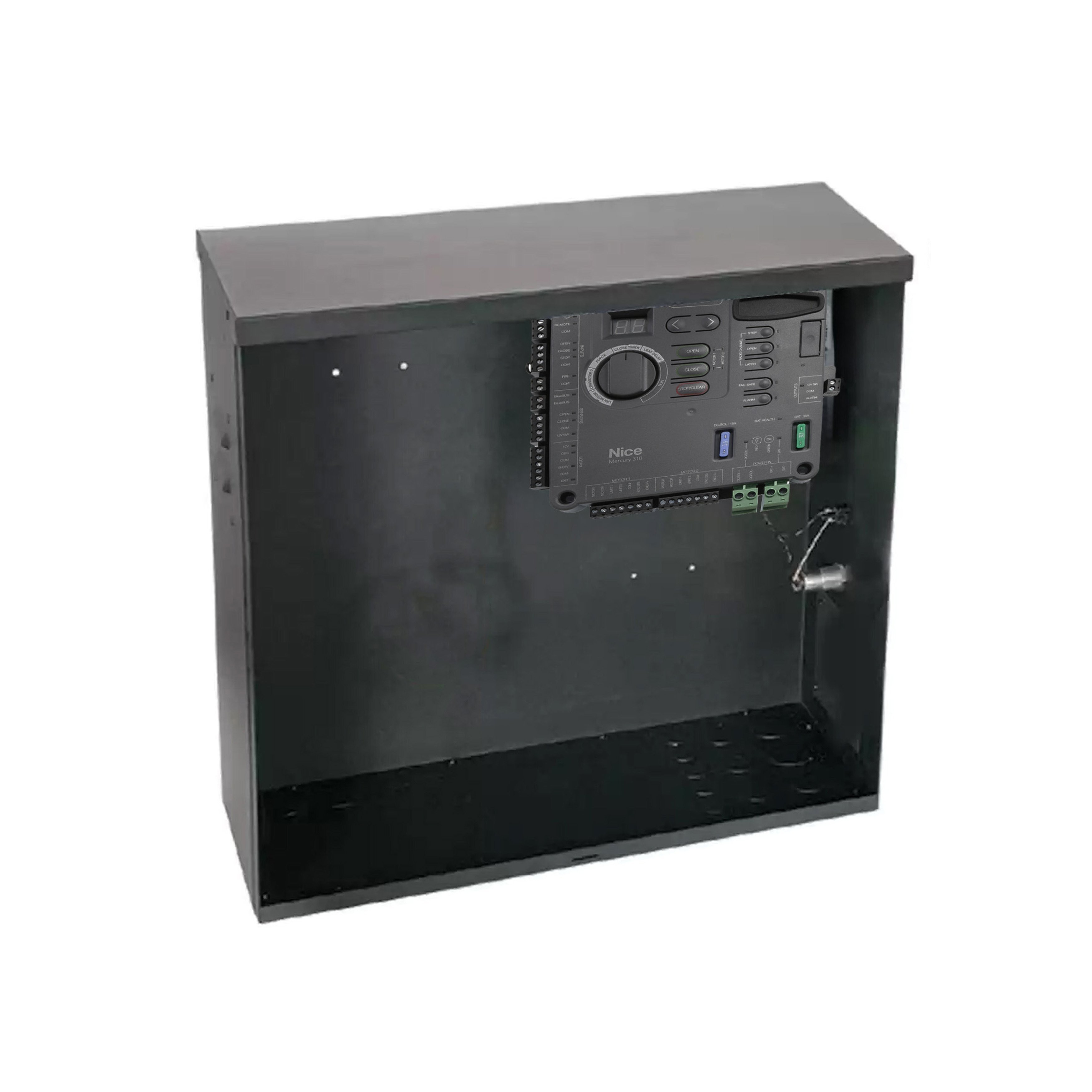 Nice Apollo Vanguard 3601 Dual 30W Solar Swing Gate Opener Full Package ...