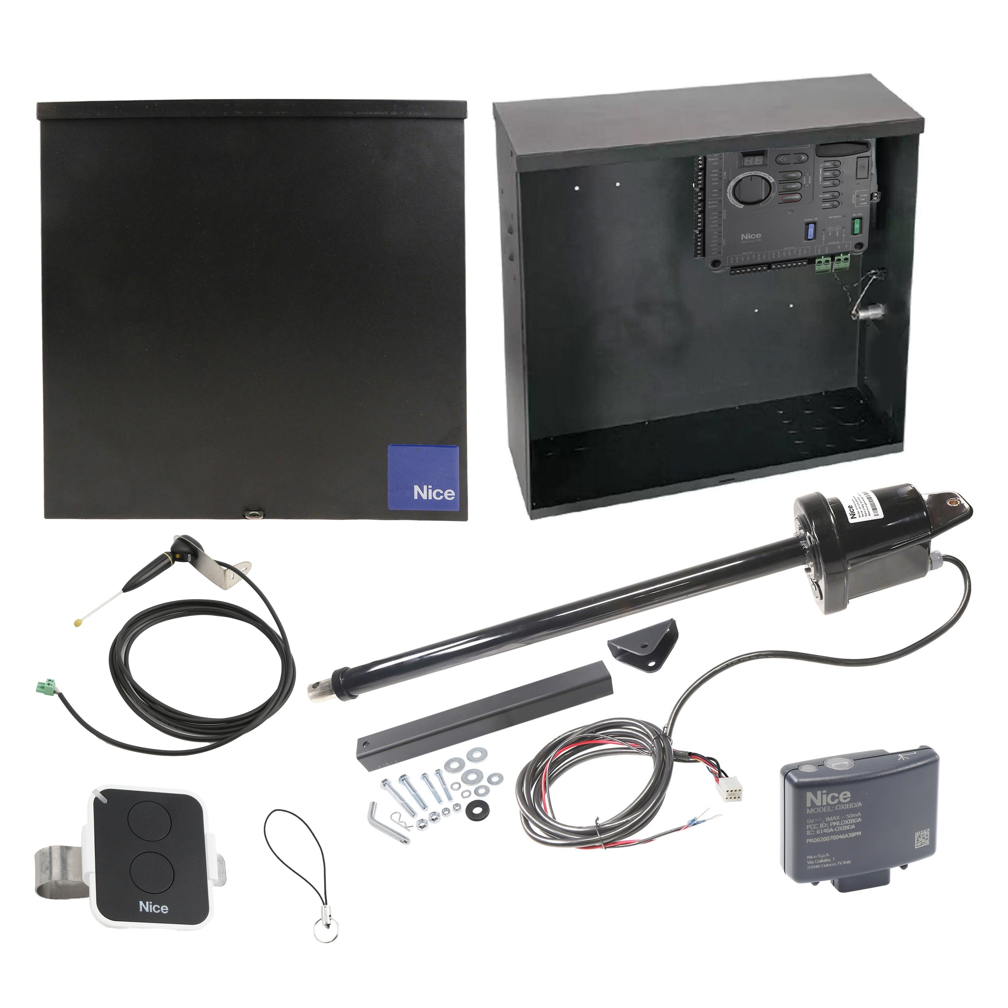 Nice Apollo 816 Linear Actuator Swing Gate Opener Complete Package with ...