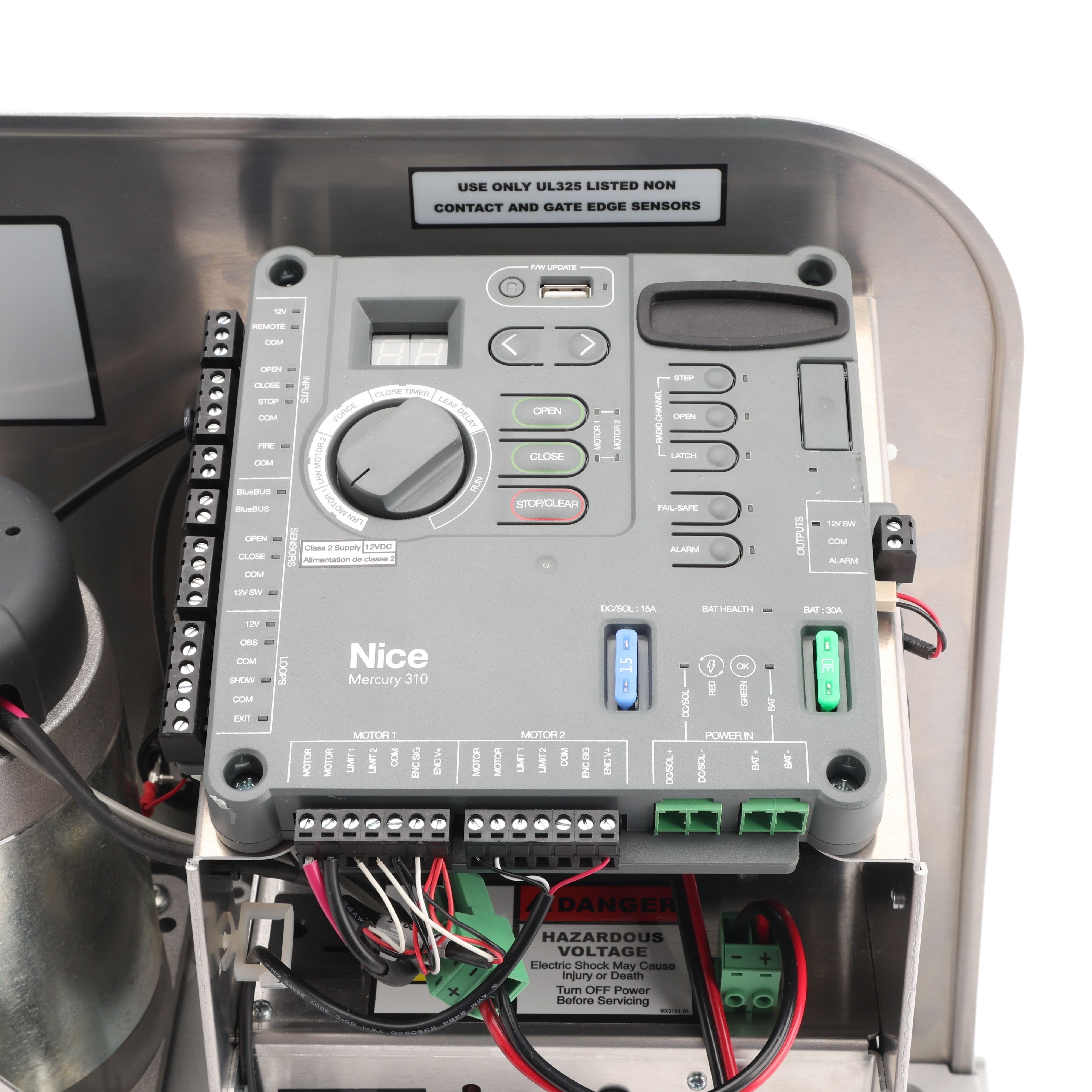 Nice Apollo Juno 310 AC Residential Slide Gate Opener with Battery Backup - O-JUNO310AC | Apollo ...