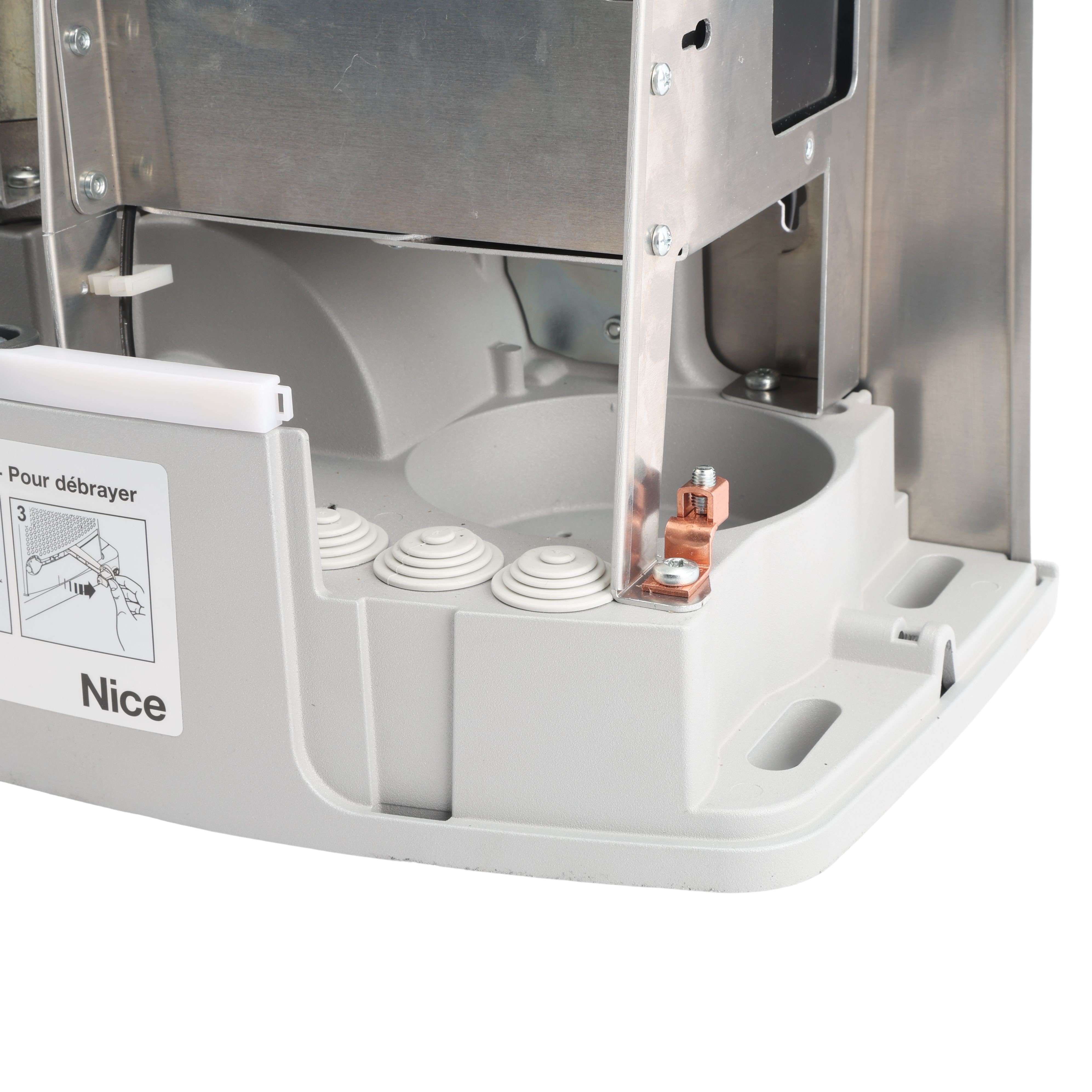 Nice Apollo Juno 310 Solar Residential Slide Gate Opener with Battery ...