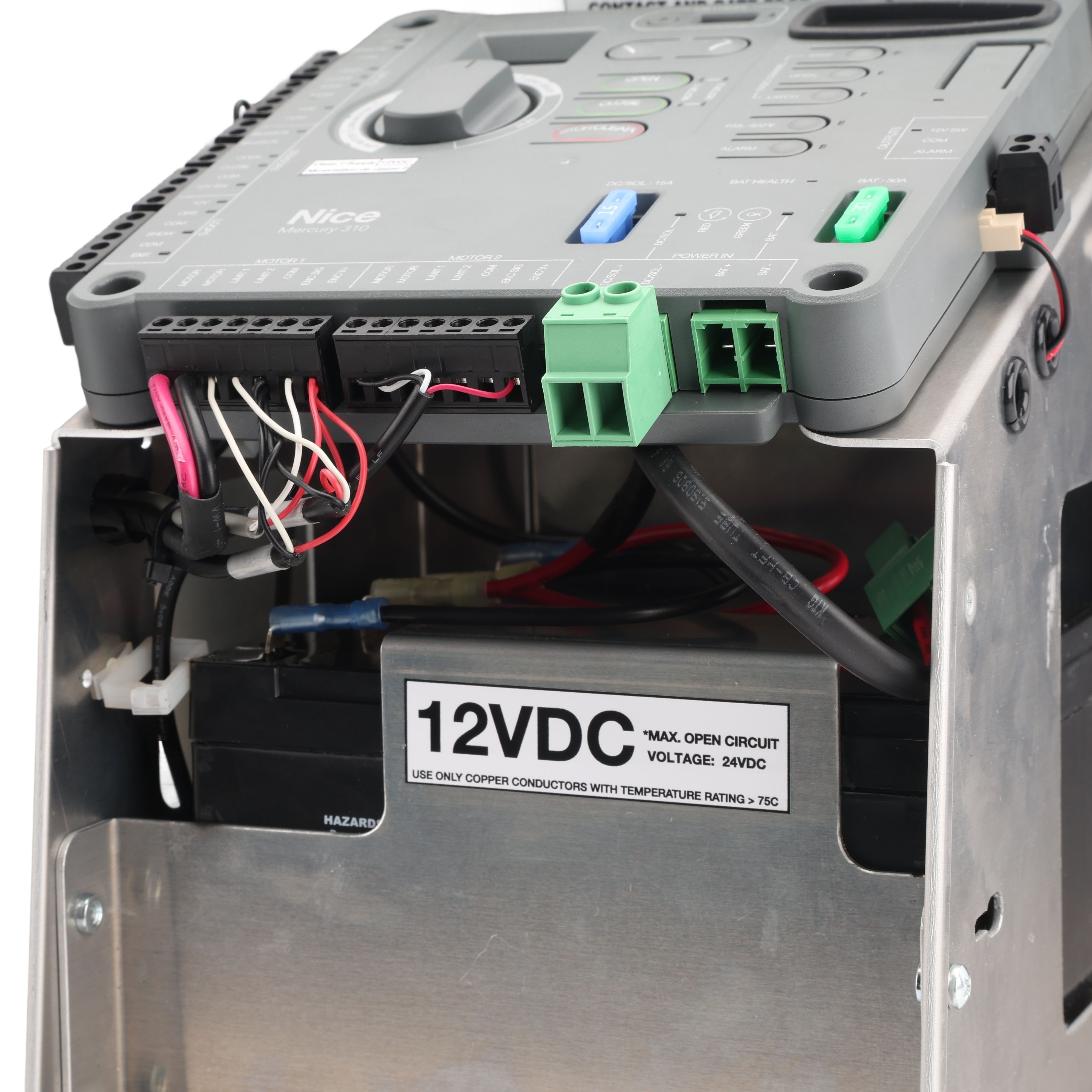 Nice Apollo Juno 310 Solar Residential Slide Gate Opener with Battery ...