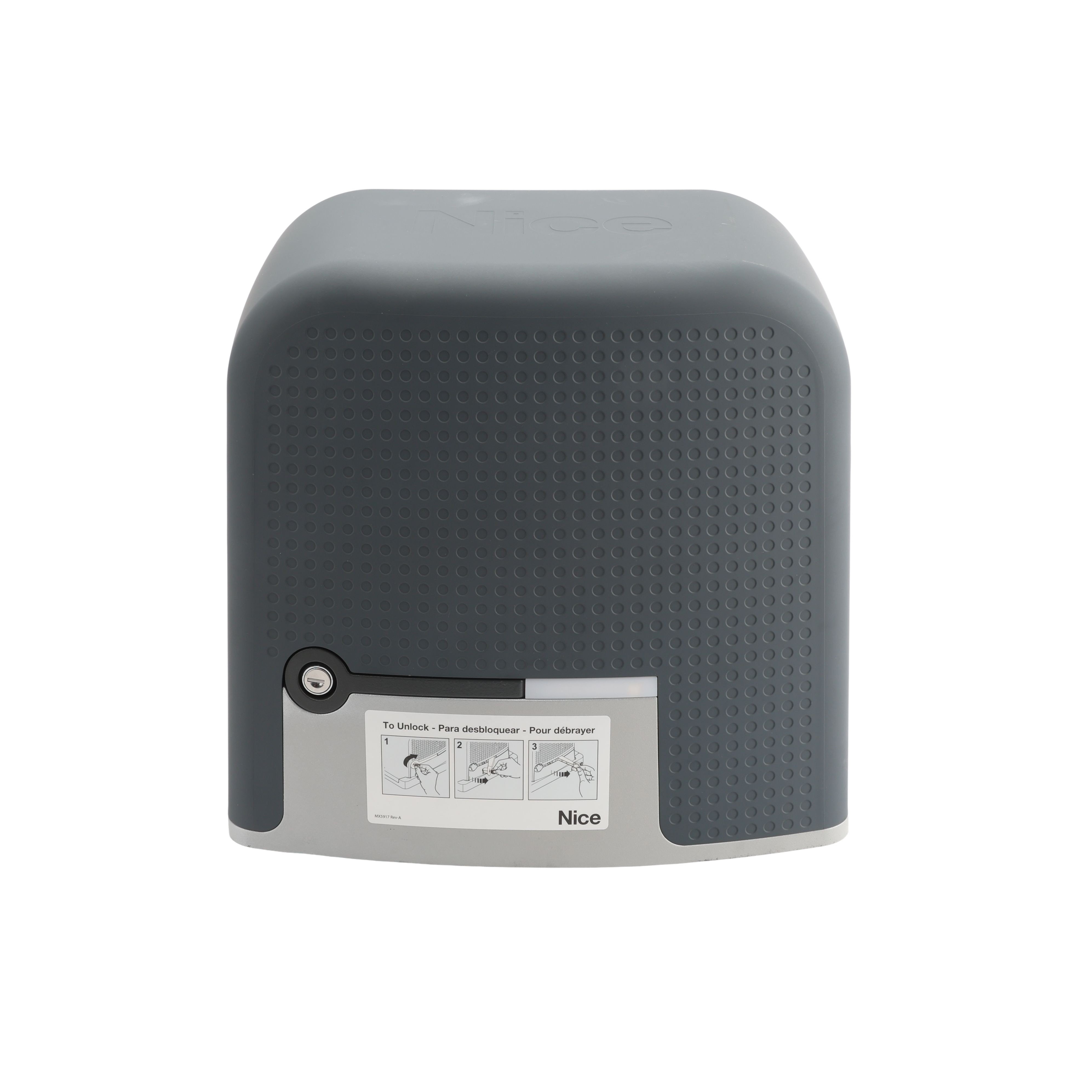 Nice Apollo Juno 310 Solar Residential Slide Gate Opener with Battery Backup - O-JUNO310SOLAR ...