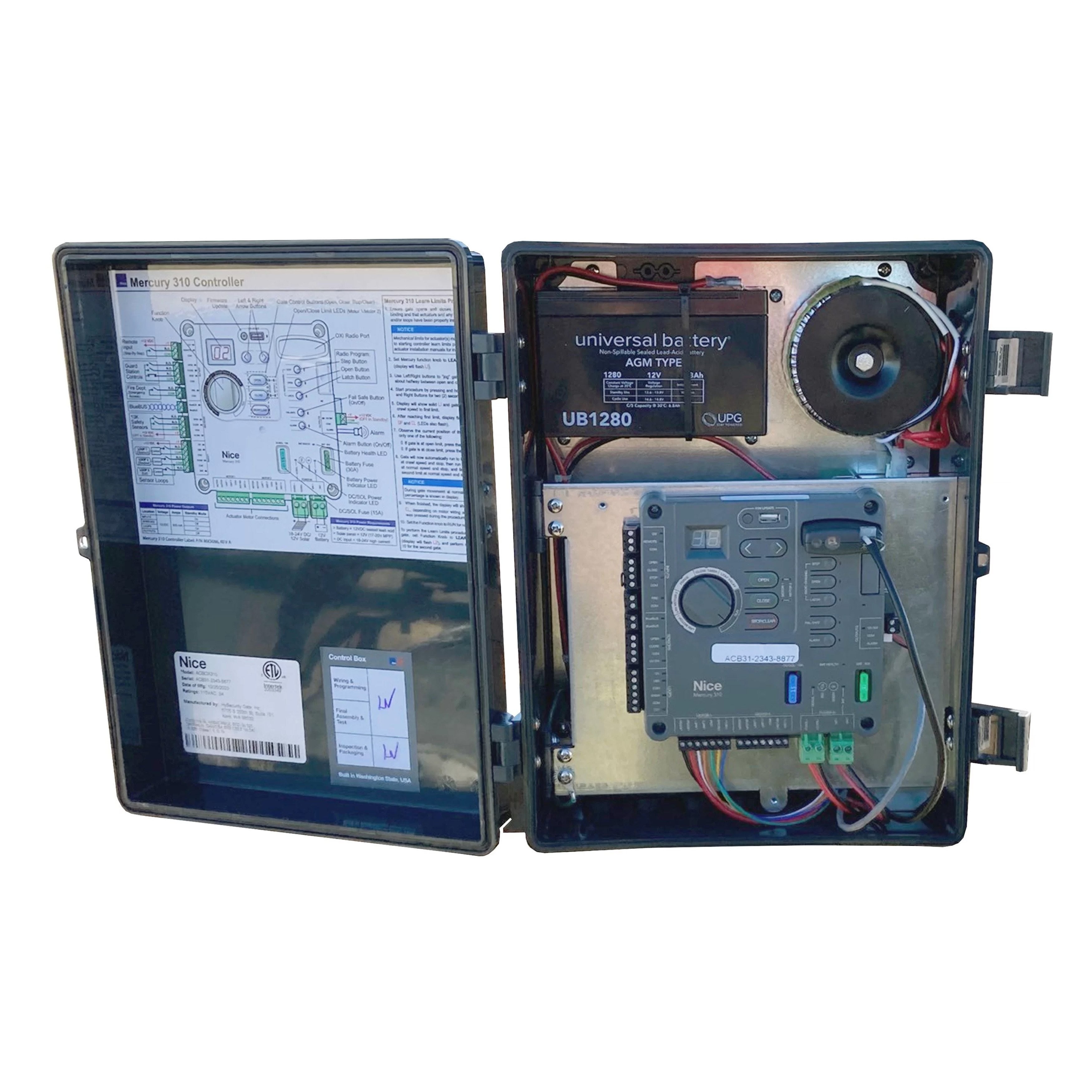 Nice Apollo Titan Arm AC Bundle w/ Mercury 310 Controller Swing Gate ...