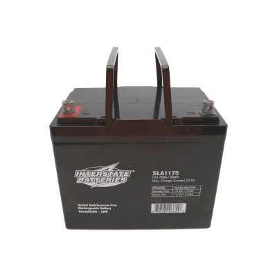 Interstate Batteries 12V, 75Ah SLA/AGM Battery For Automatic Gate ...
