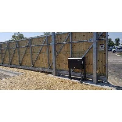 Nice HySecurity SlideSmart HD25 Commercial Slide Gate Operator w ...